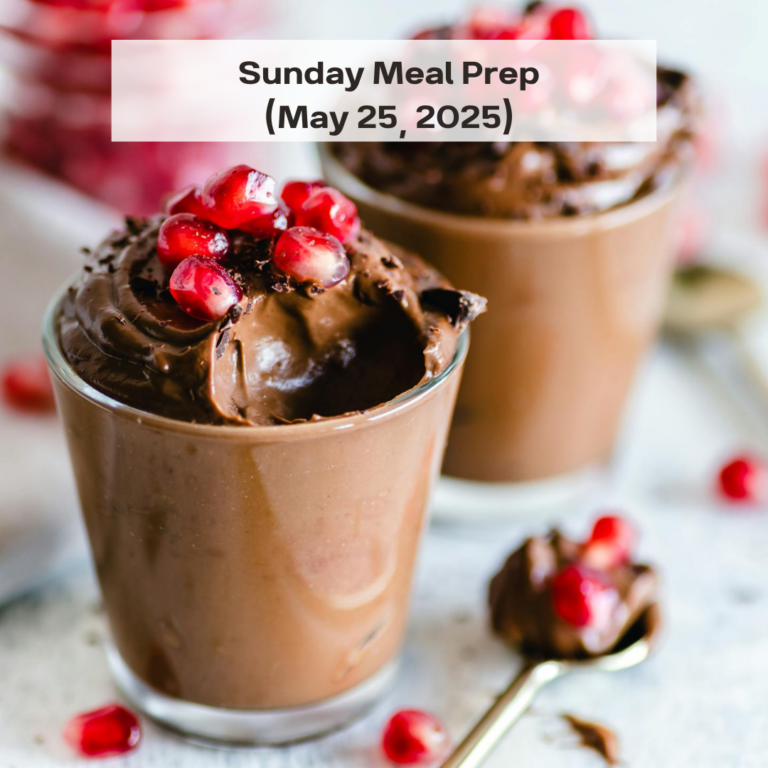 Sunday Meal Prep Mom Nutritionist