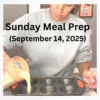 Sunday Meal Prep Archives - Mom Nutritionist