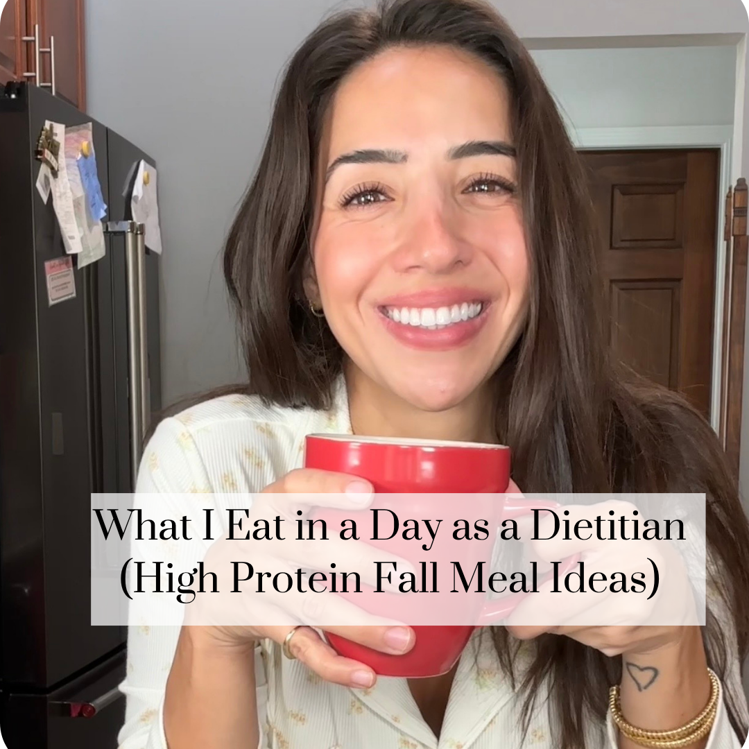 What I Eat in a Day as a Dietitian (High Protein Fall Meal Ideas) - Mom ...