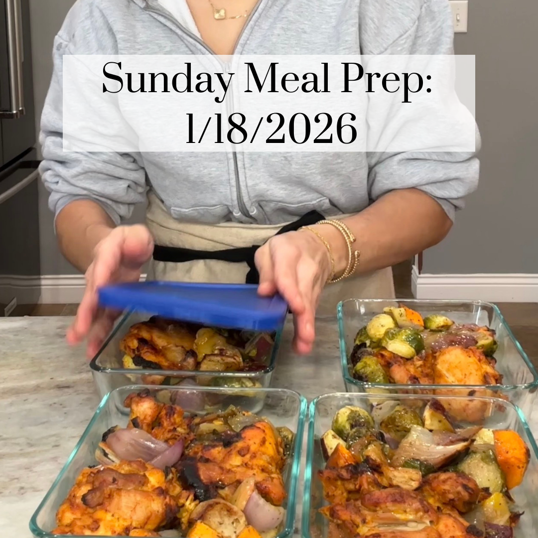 Sunday Meal Prep - Mom Nutritionist