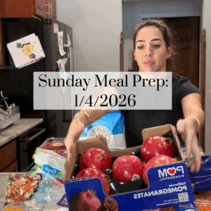 Sunday Meal Prep - Mom Nutritionist