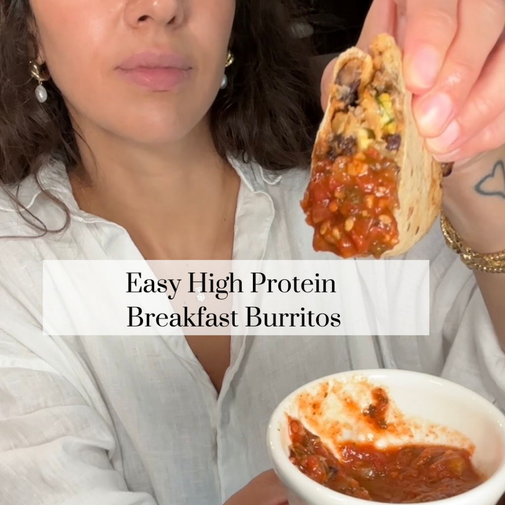 High Protein Breakfast Burritos - Mom Nutritionist